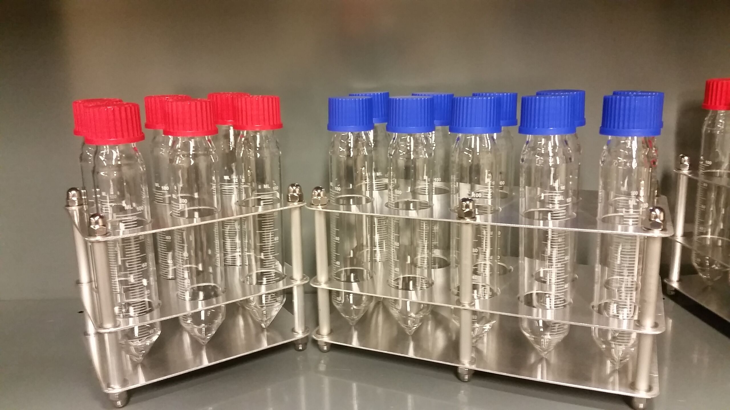 Demulsifier Tube Racks for Demulsifier Bottle Tests