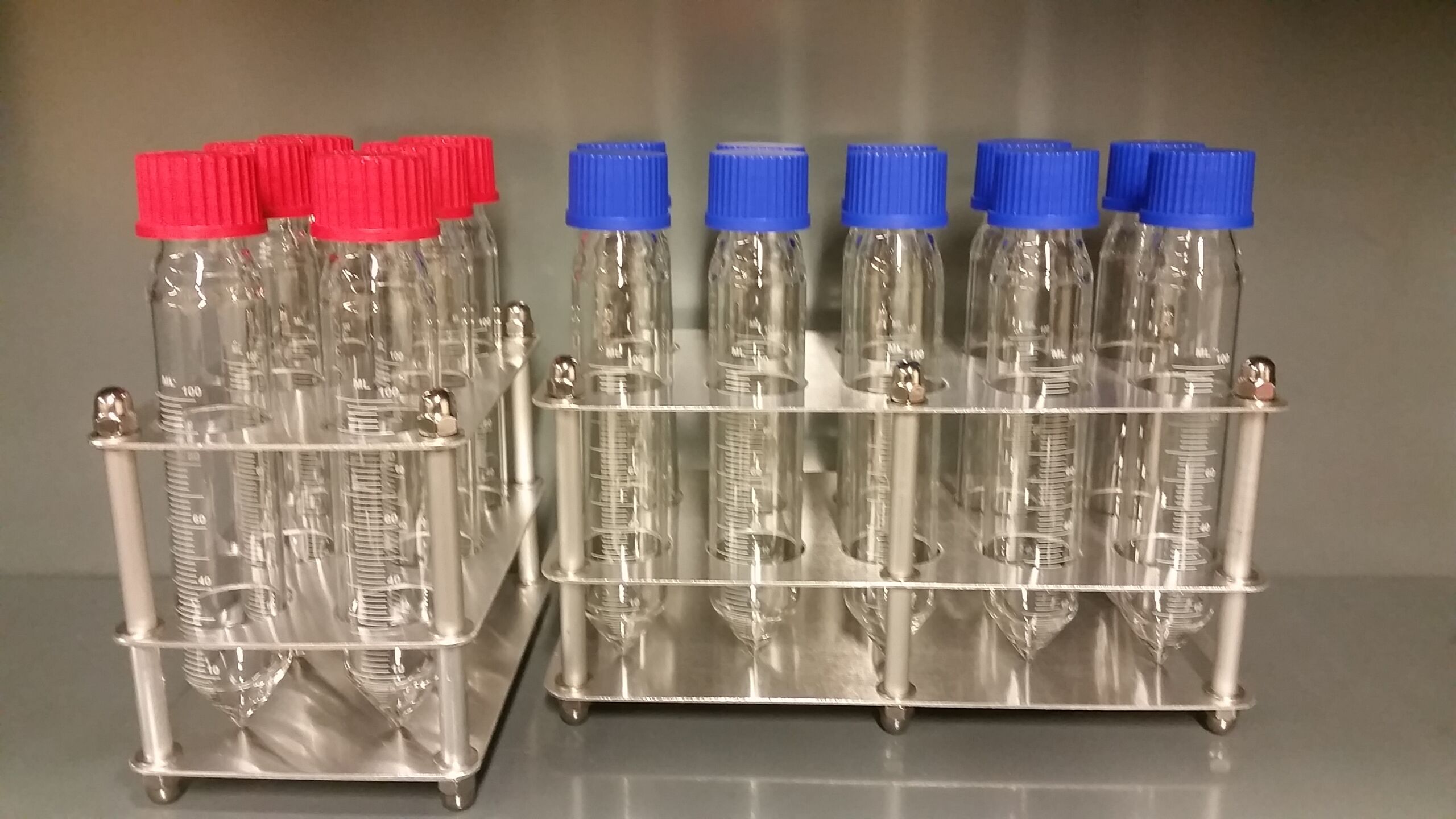 Demulsifier Tube Racks for Demulsifier Bottle Tests